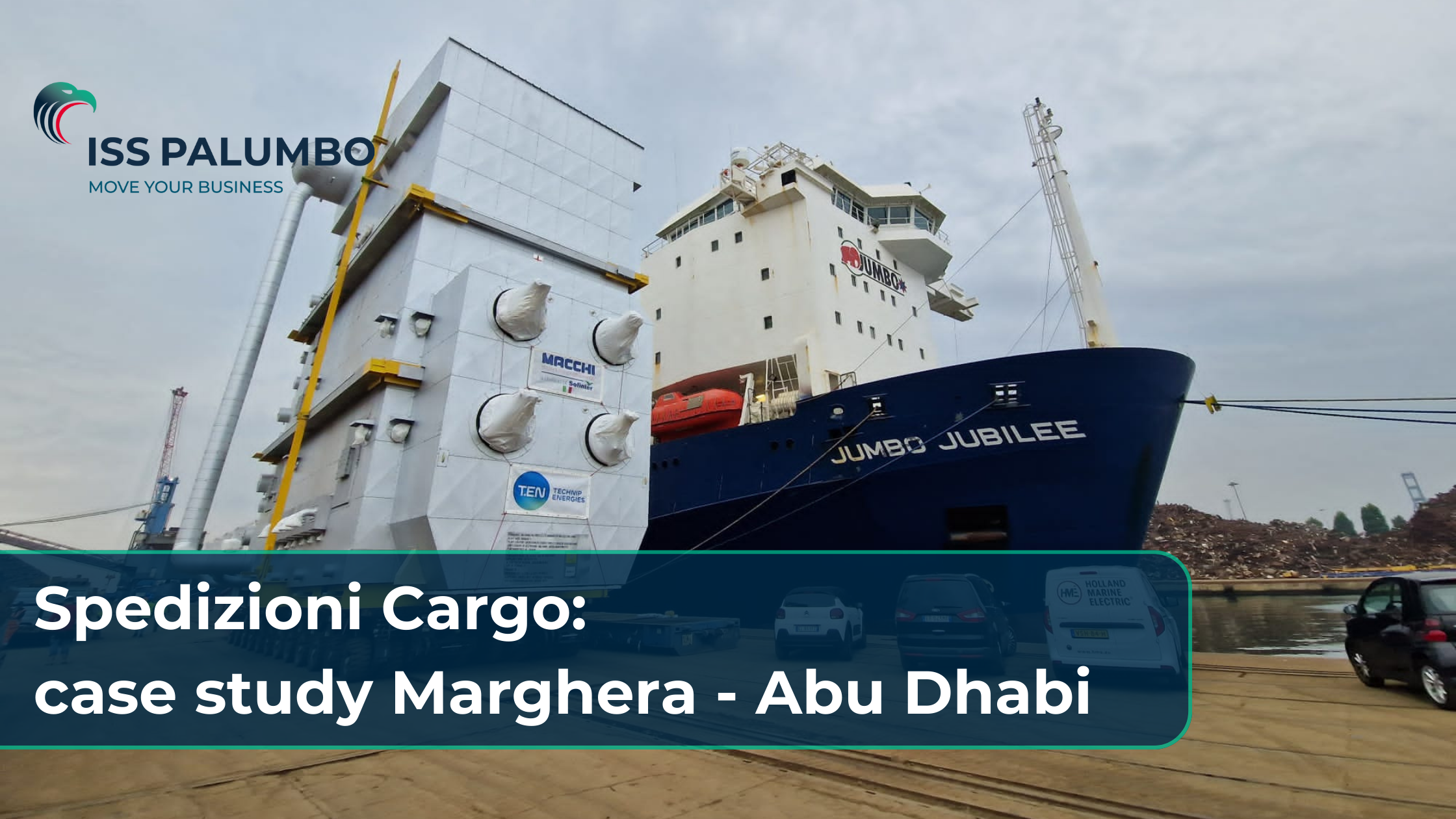 Cargo shipments: Marghera - Abu Dhabi case study — ISS Palumbo