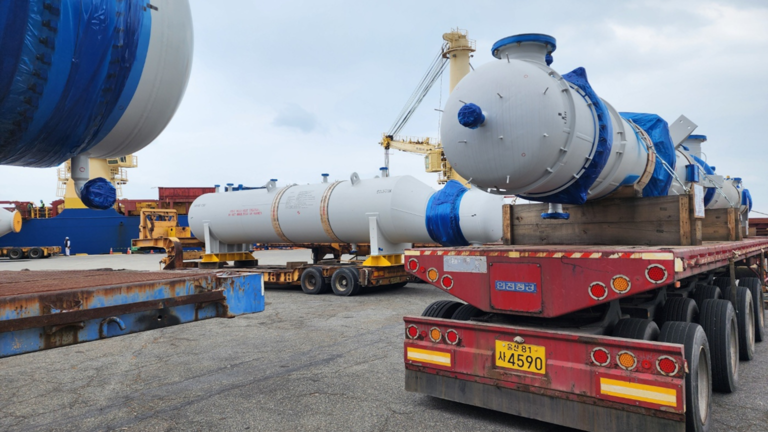 Break Bulk: ISS Palumbo shipment from Ulsan to Abu Dhabi
